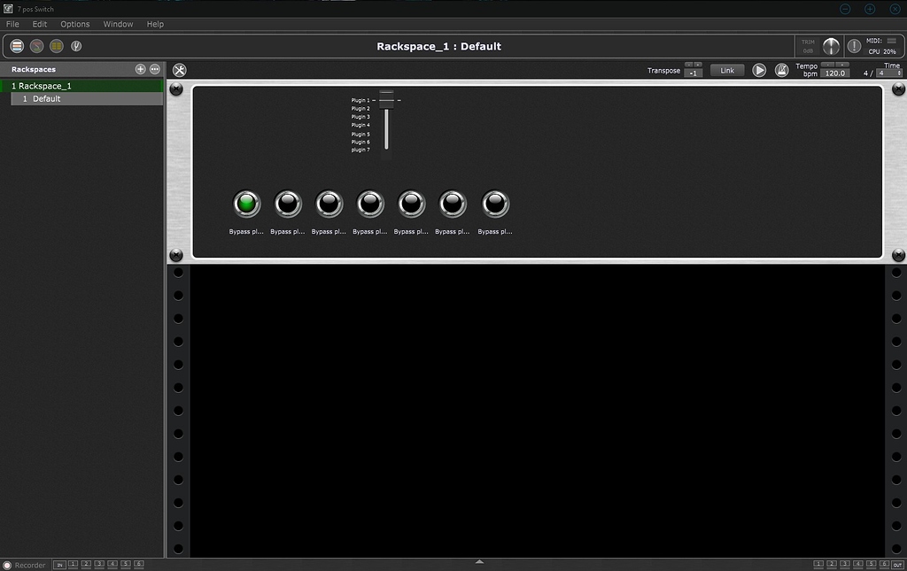 Small Script for a 7 way Switch - User scripts - Gig Performer Community