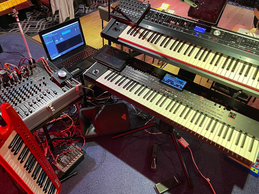 My humble setup! - Gig Performer in Action - Gig Performer Community