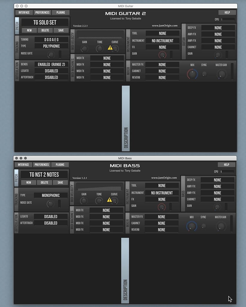 Overcoming the low end range restriction of MIDI Guitar 2 with GP ...