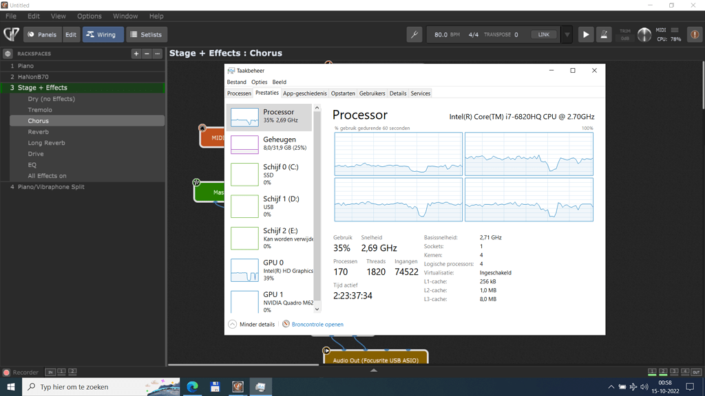 How to interpret the CPU meter? - General discussion about Gig ...
