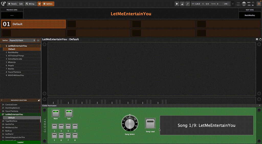 Selecting Songs with Encoders - User scripts - Gig Performer Community