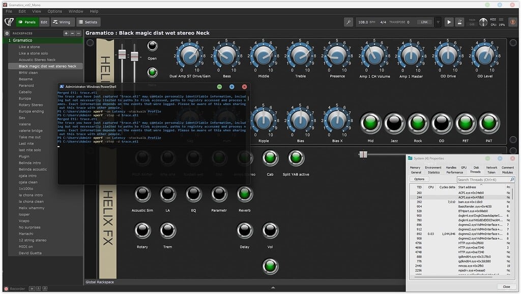 Opening a ticket with Laptop OEM (ACPI.sys , xperf and latencymon) - Gig Performer on Windows ...