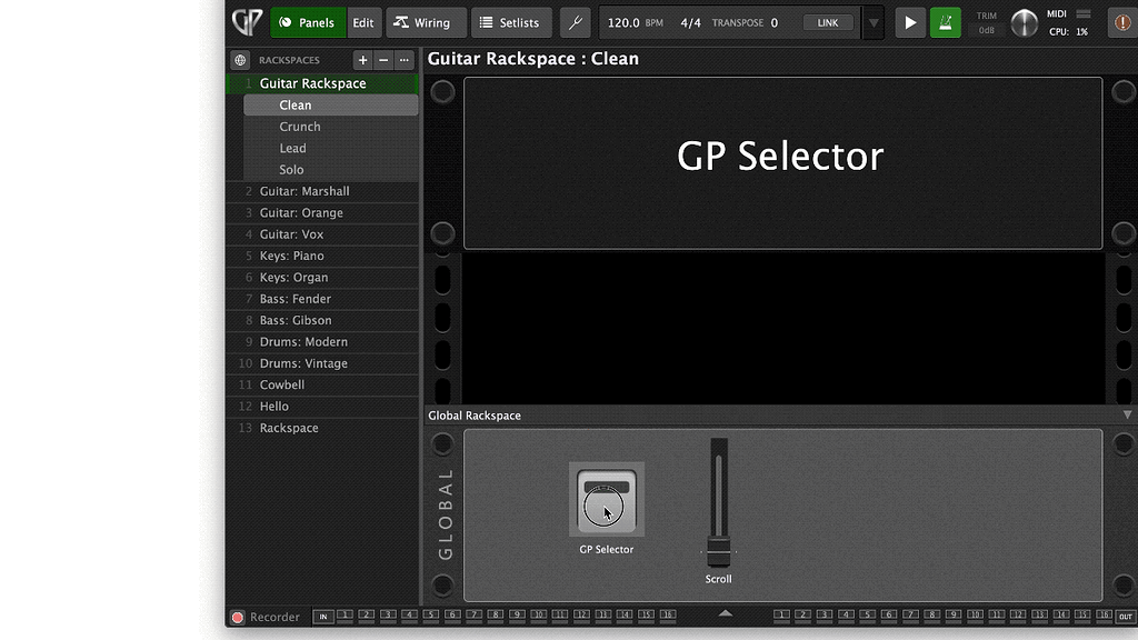 GP Selector: Song and Rackspace Selector Extension - GP Extensions ...