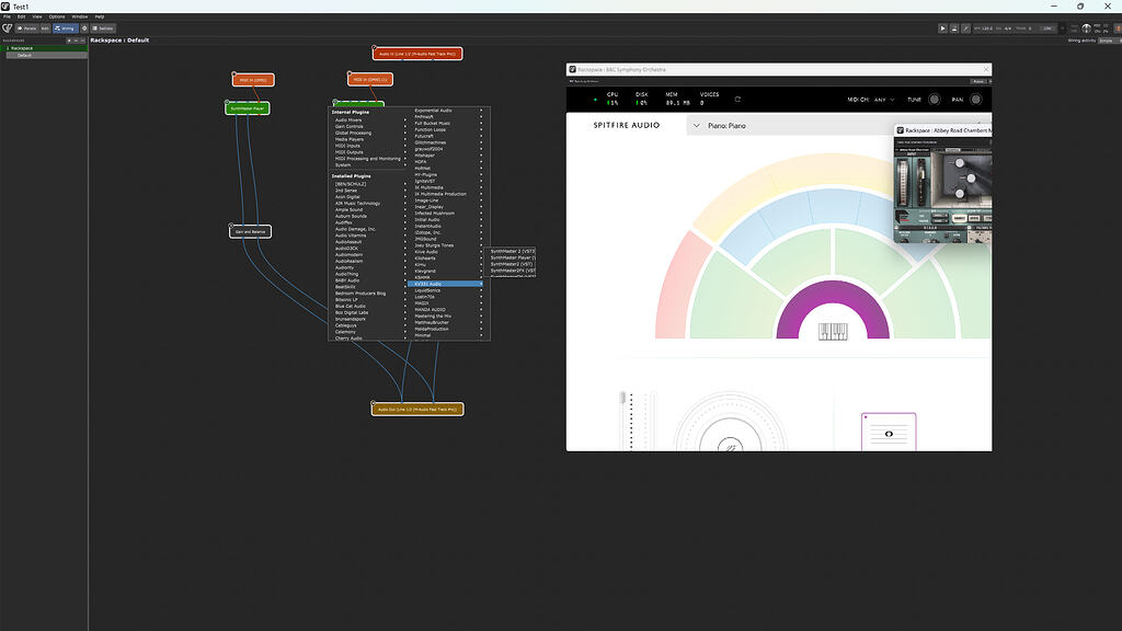 Selecting & displaying VST plugins - Plugins - Gig Performer Community