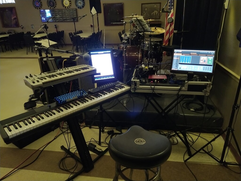 Just a pic of my latest setup - Gig Performer in Action - Gig Performer ...