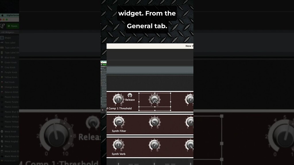 [Feature Leak] Widget Locking Coming Soon To Gig Performer 4.7 ...