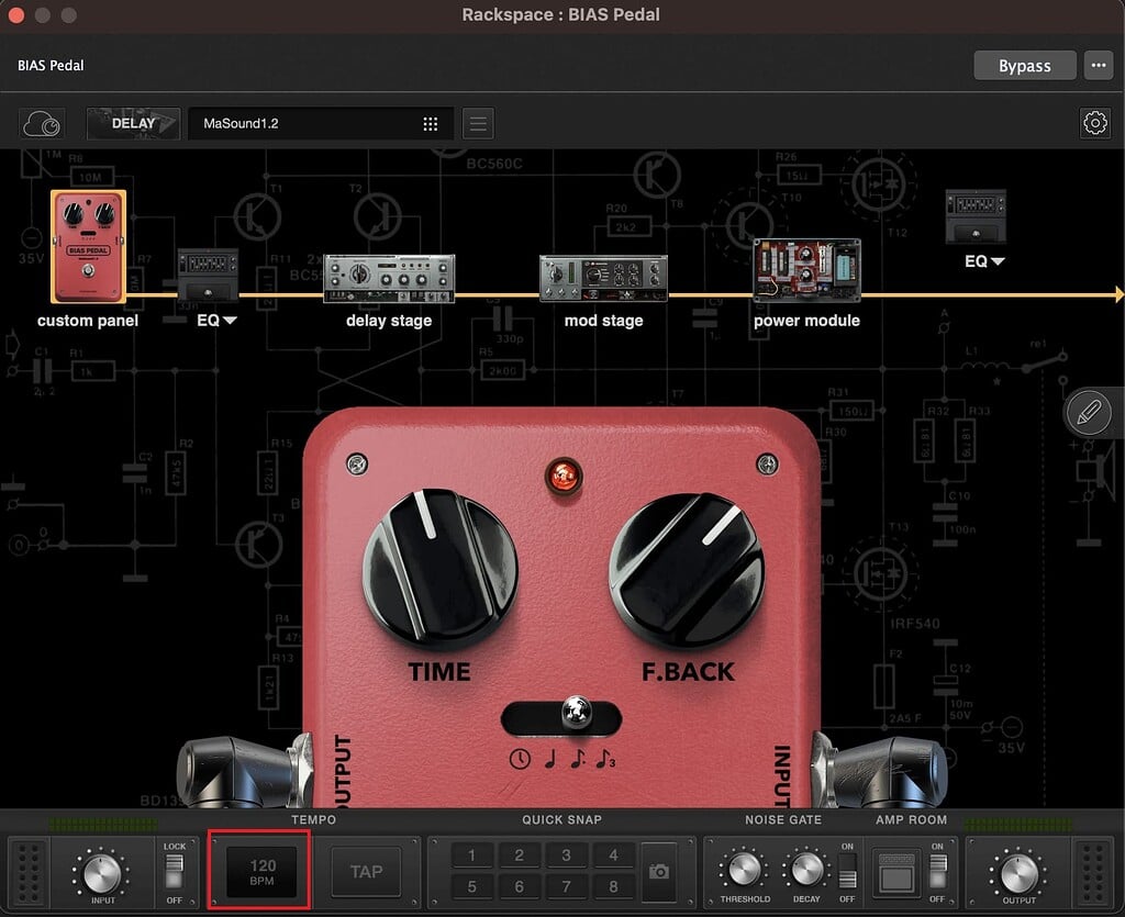 BPM Sync stops working for Bias Pedal (Delay) on Reload - Gig Performer on Mac OS X - Gig ...