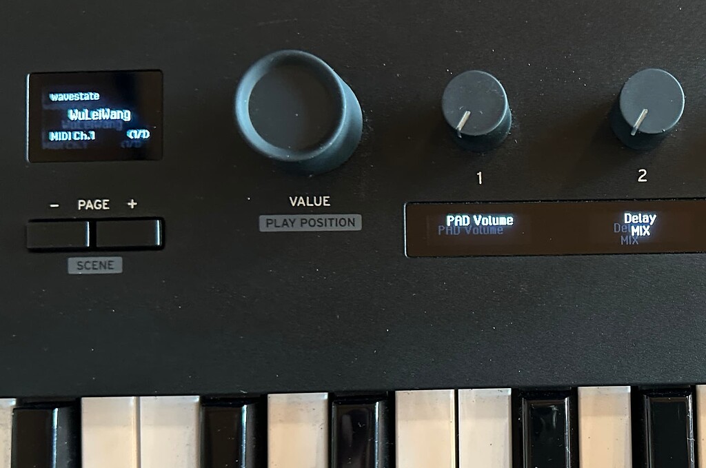 Example) Display message on KORG Keystage OLED - Scripting with Gig Performer - Gig Performer ...