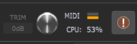 MIDI Activity Indicators next to Panic button - General discussion ...